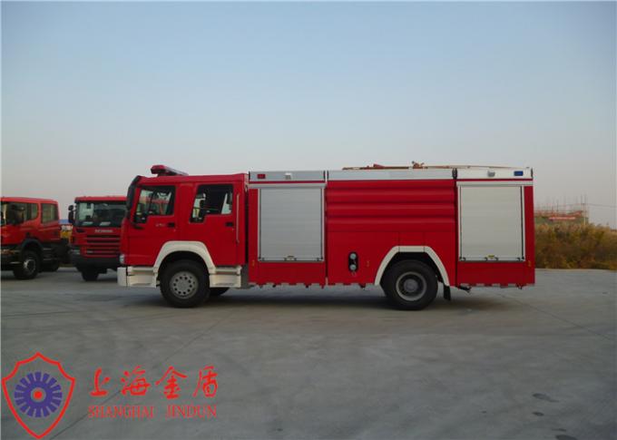 HOWO Chassis Manual Control Water Tender Fire Truck Fire Department ...