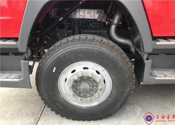 Piston Primer Pump HOWO Chassis Water Tanker Fire Truck 10180×2500×3650mm