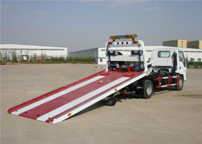 2 Persons Heavy Duty Road Wrecker Truck Flatbed Wrecker with Volvo Chassis