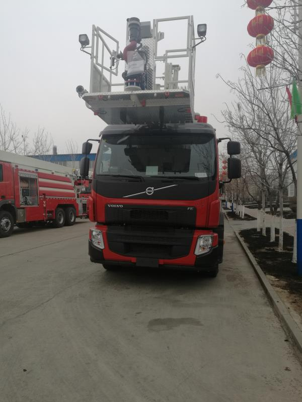 90km/H 32M Working Height 4×2 Drive Aerial Ladder Fire Truck with Platform