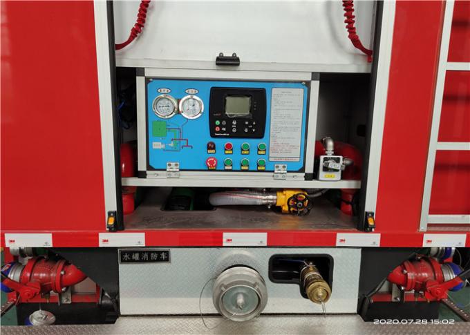 4x2 Drive 217HP 5.88L Displacement Water Tender Fire Truck with 2000L ...