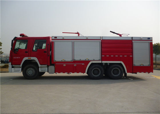 HOWO chassis 6x4 drive Dry Powder & Foam Fire Truck for Emergency Rescue