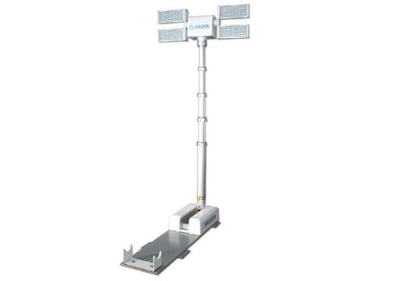 Special Purpose Vehicle Mounted Mobile Lighting Tower 2.5 Meters Lift ...