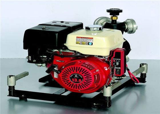 Single Stage Portable Fire Fighting Pumps Threaded 7800rpm High Lift Forest