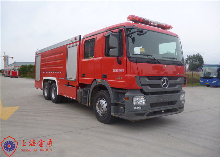 Electric Primer Pump Big Fire Trucks , 325KW Max Power Modern Fire Truck