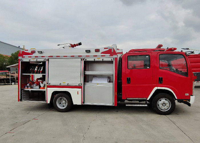 4x2 Drive Piston Primer Pump Water Tanker Fire Truck