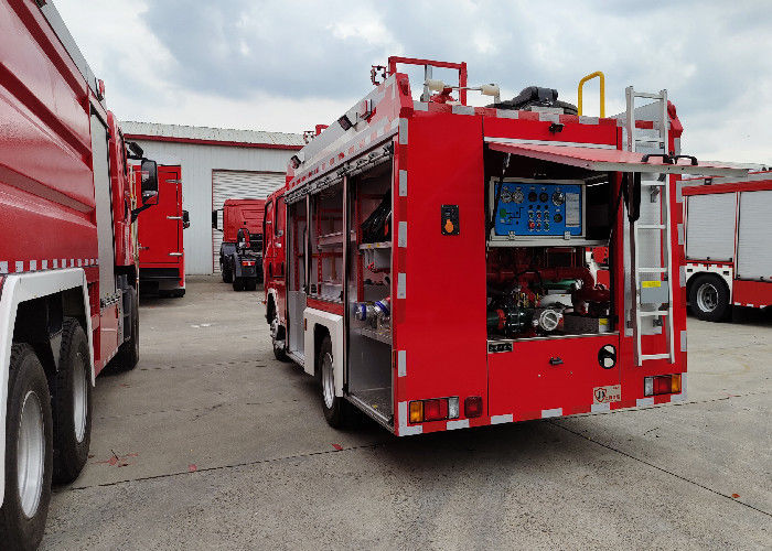 Small size light Foam Tanker Fire Trucks with 30L/S DN65 Pump