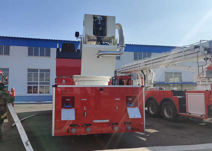 2100nm 1080rpm Aerial Ladder Fire Truck 4800L/Min