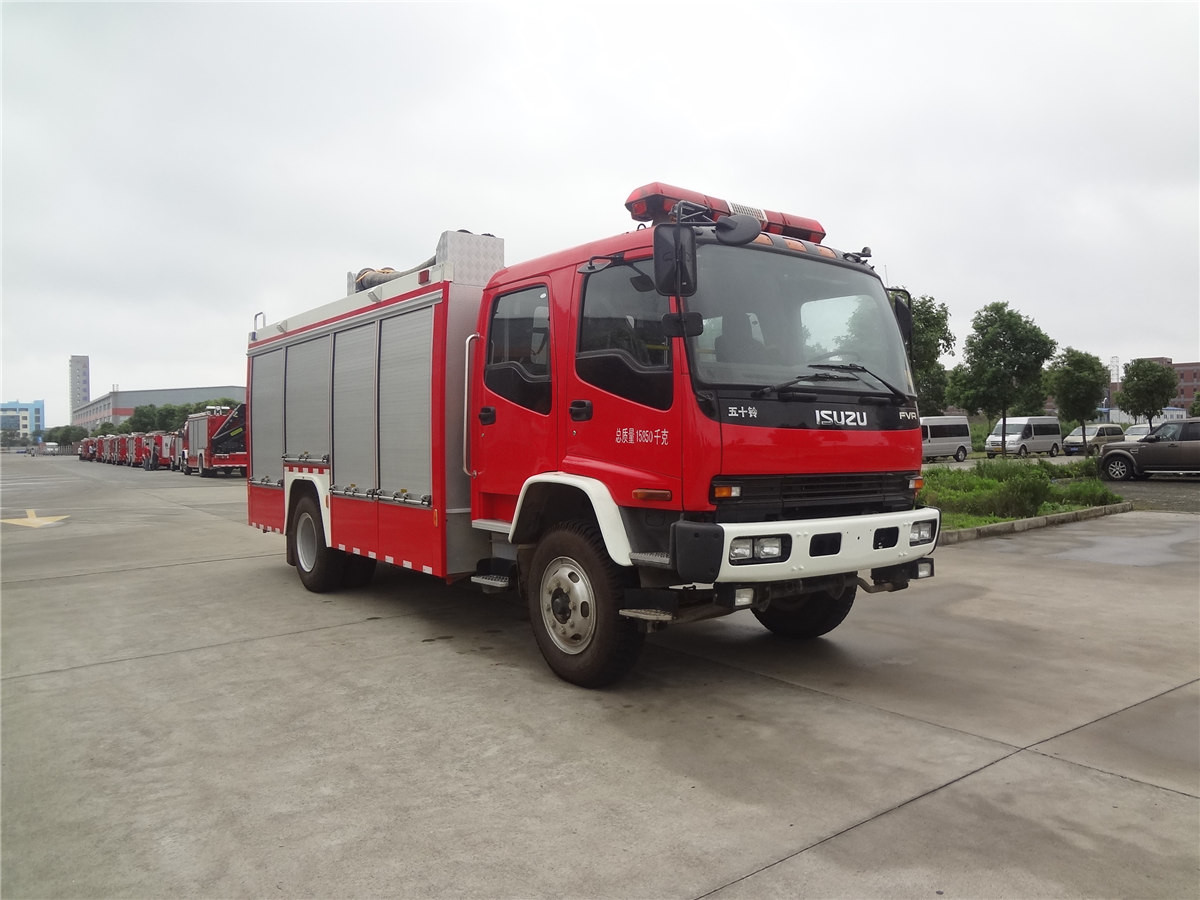 3500 Liters Water and Foam Commercial Firefighting Vehicle with Puml ...