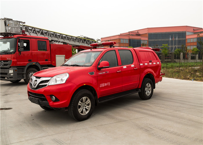 Small Size IVECO Fire Command Truck With 1000W Communication Command ...