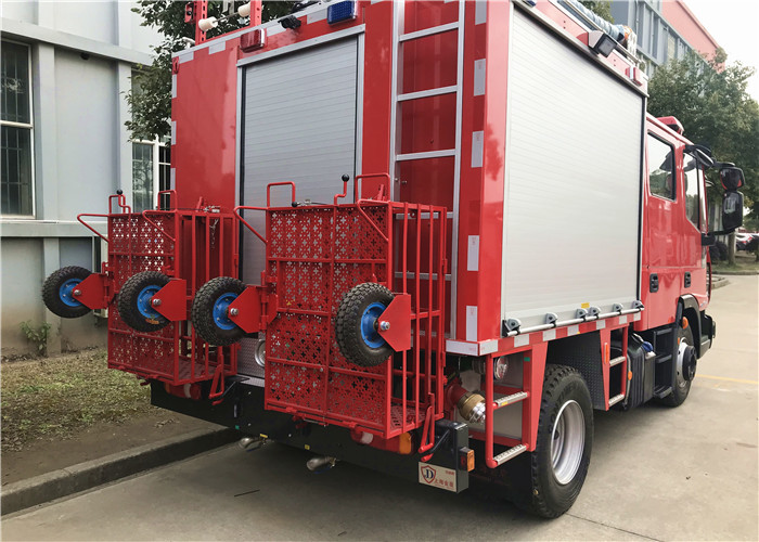 5 Seats 4×2 Driving 2700L Foam Fire Truck with FIAT IVECO ML 100E22 Chassis