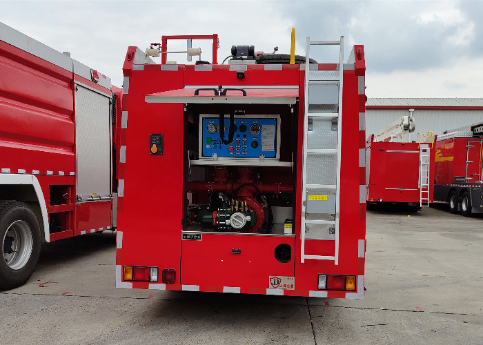 189HP 4x2 Drive 3500L Water and Foam Fire Fighting Truck with US Pump ...