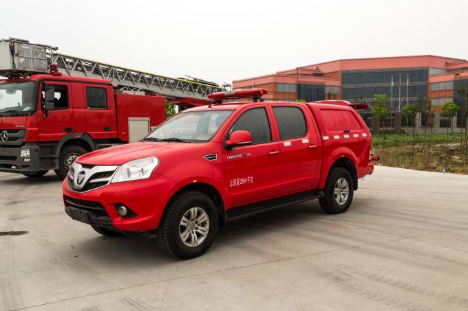 Small Size IVECO Fire Command Truck With 1000W Communication Command ...