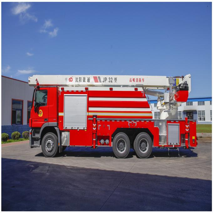 20m Water Tower Fire Truck 6 Ton Imported Chassis 6x4 Fire Engine Vehicle