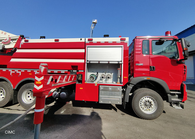 44m Height High Rescue Municipal Aerial Ladder Fire Truck contains Two ...